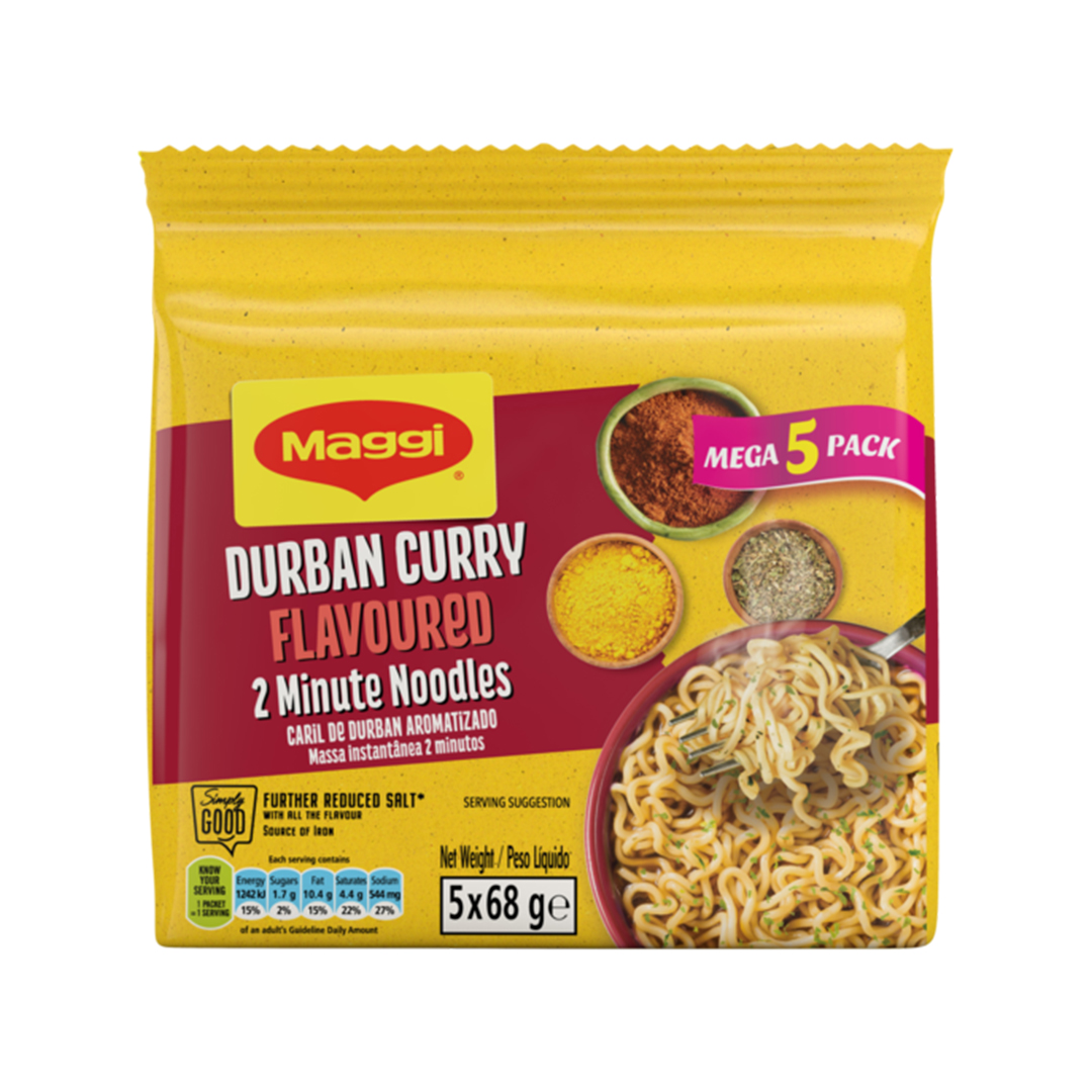 Maggie 2-Minute Noodles (Durban Curry Flavoured) | LP Agencies