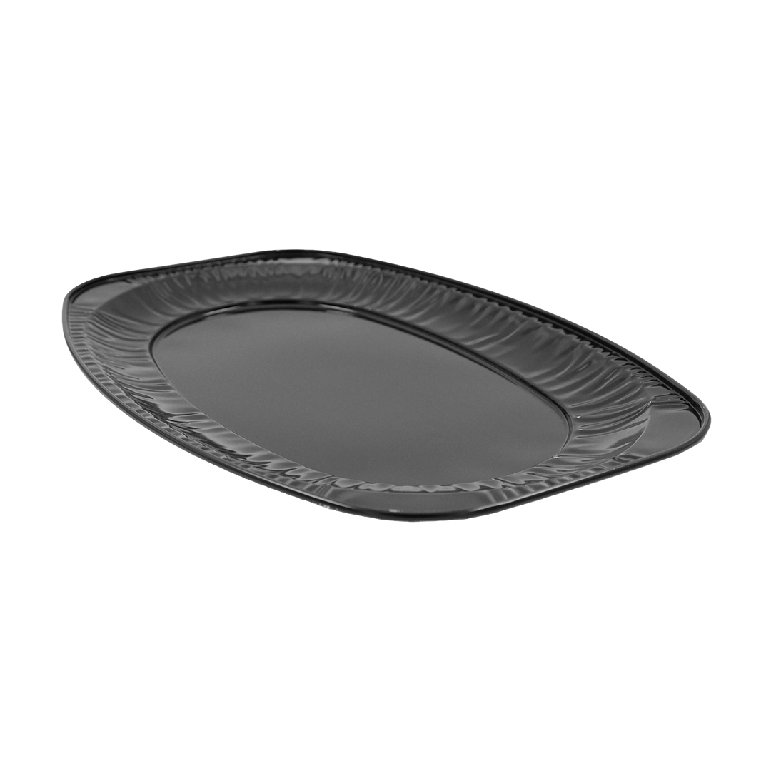 Snack Oval Platter (Black) | LP Agencies